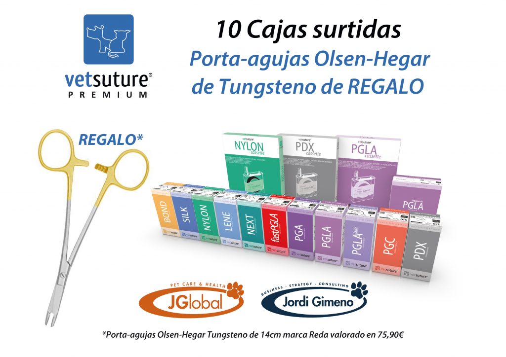 JGLOBAL lanza promoción de suturas Vetsuture | Blog Jordi Gimeno